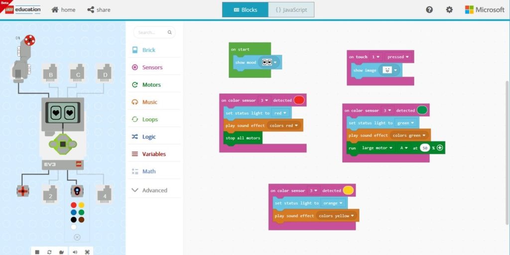 Virtual Robotics Toolkit - World Robot Olympiad Italia